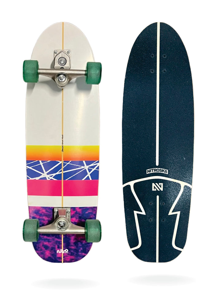 Skate simulador de surf de alta performance - Nitrosk8