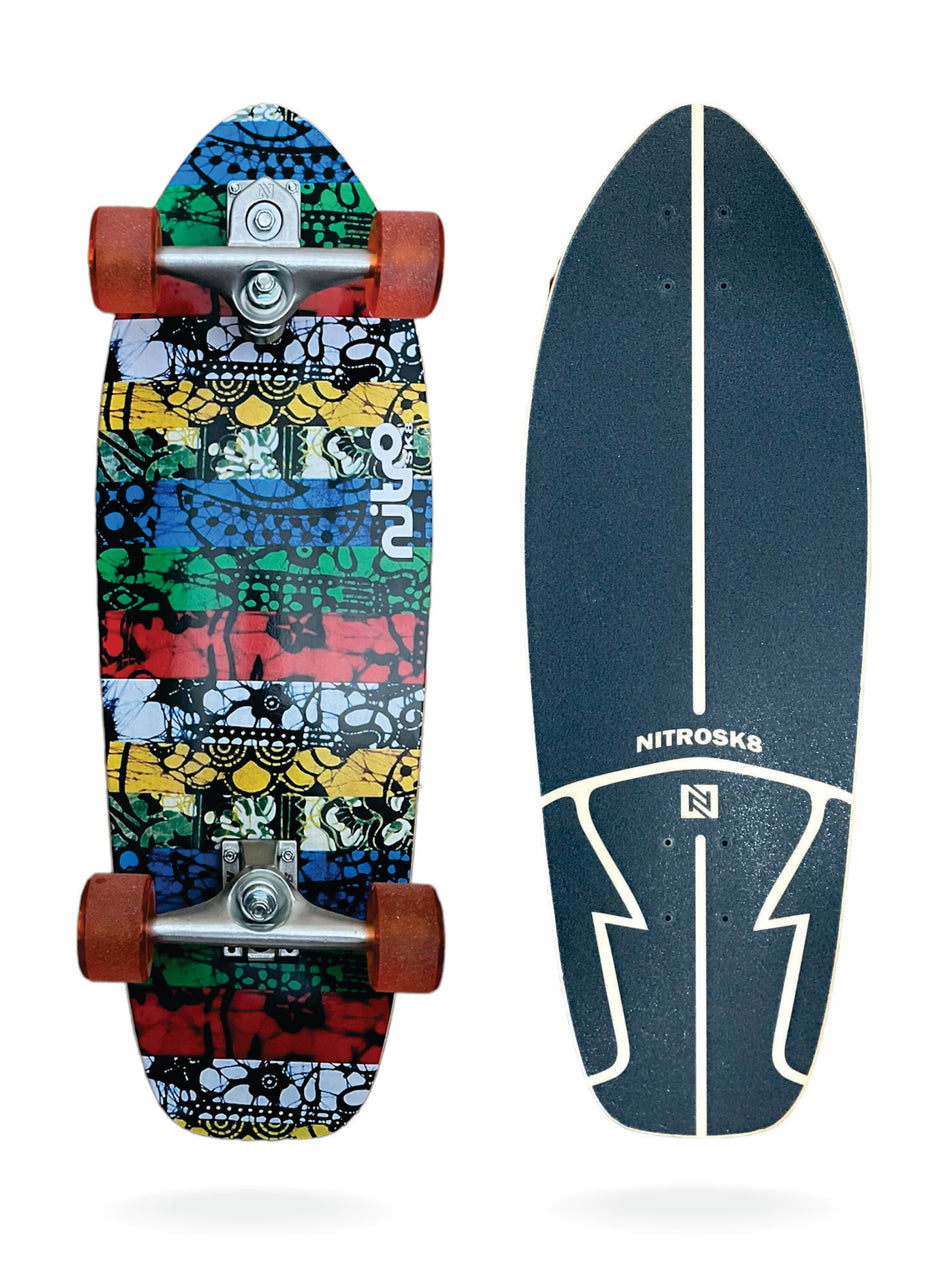 Skate simulador de surf de alta performance - Nitrosk8