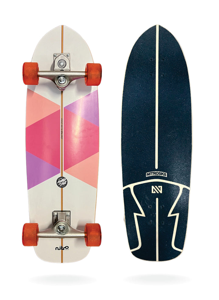 Skate simulador de surf de alta performance - Nitrosk8