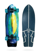 Skate simulador de surf de alta performance - Nitrosk8