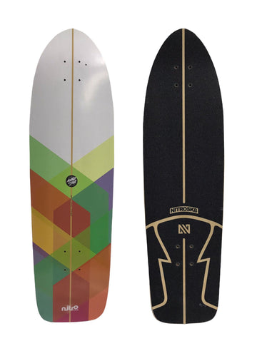 Skate simulador de surf de alta performance - Nitrosk8